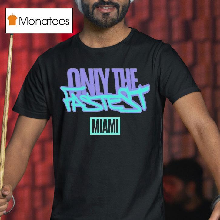 Grand Slam Track On The Fastest Miami Slam Champions 2025 Shirt ...